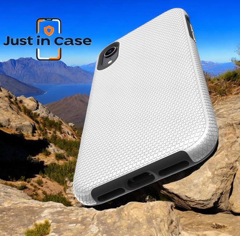 Cover Dual Layer Magsafe for Apple iPhone 16 Pro Max SILVER - Just in ...